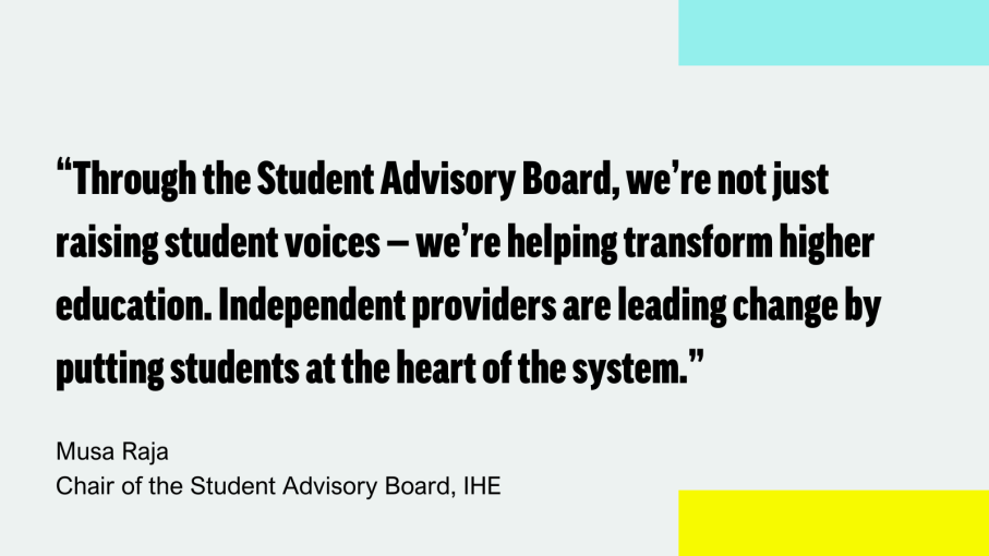 Student Advisory Board | Independent Higher Education